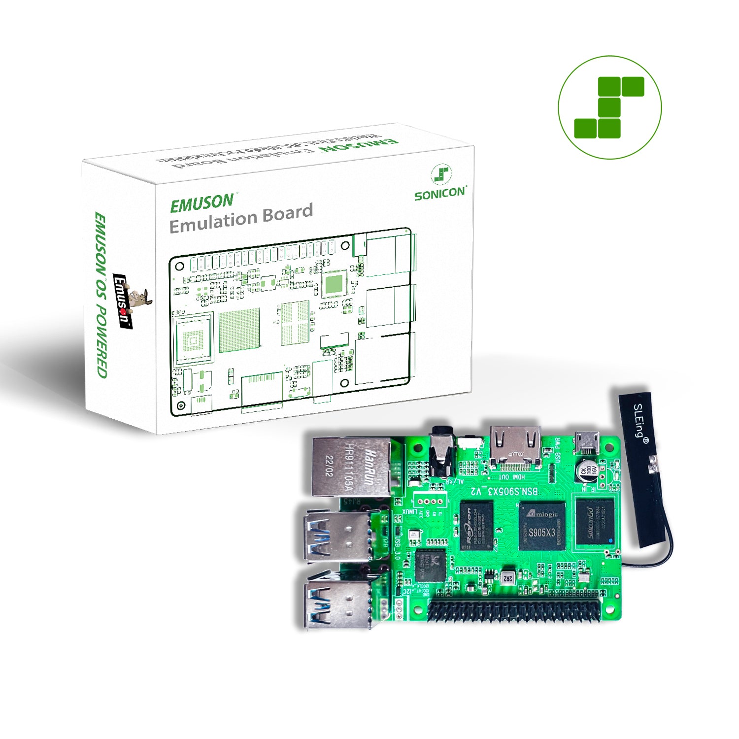 Sonicon EmuSon Emulation Board, Mini Computer w/ 148 Emulators Preload ...