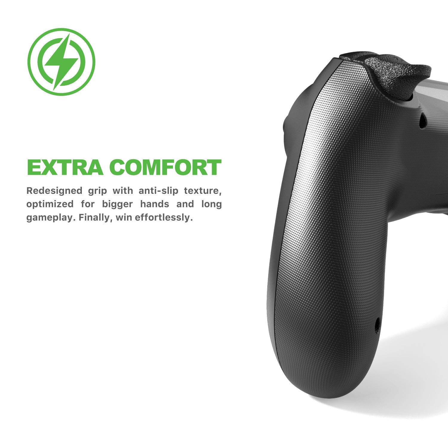 Sonicon PS4 Wireless Controller Plus Edition, No Drift Hall Effect Sen ...