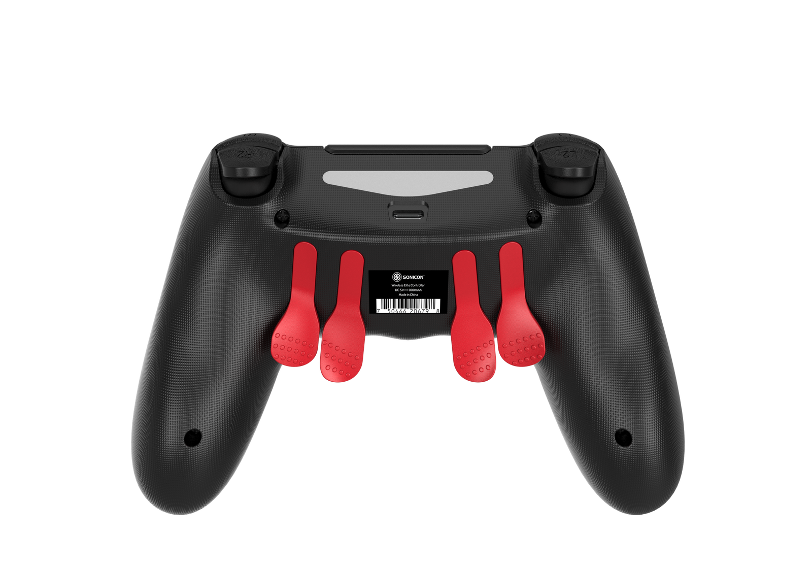 Sonicon Wireless PS4 Elite Controller Edge Edition w/ 4 Remappable Bac ...